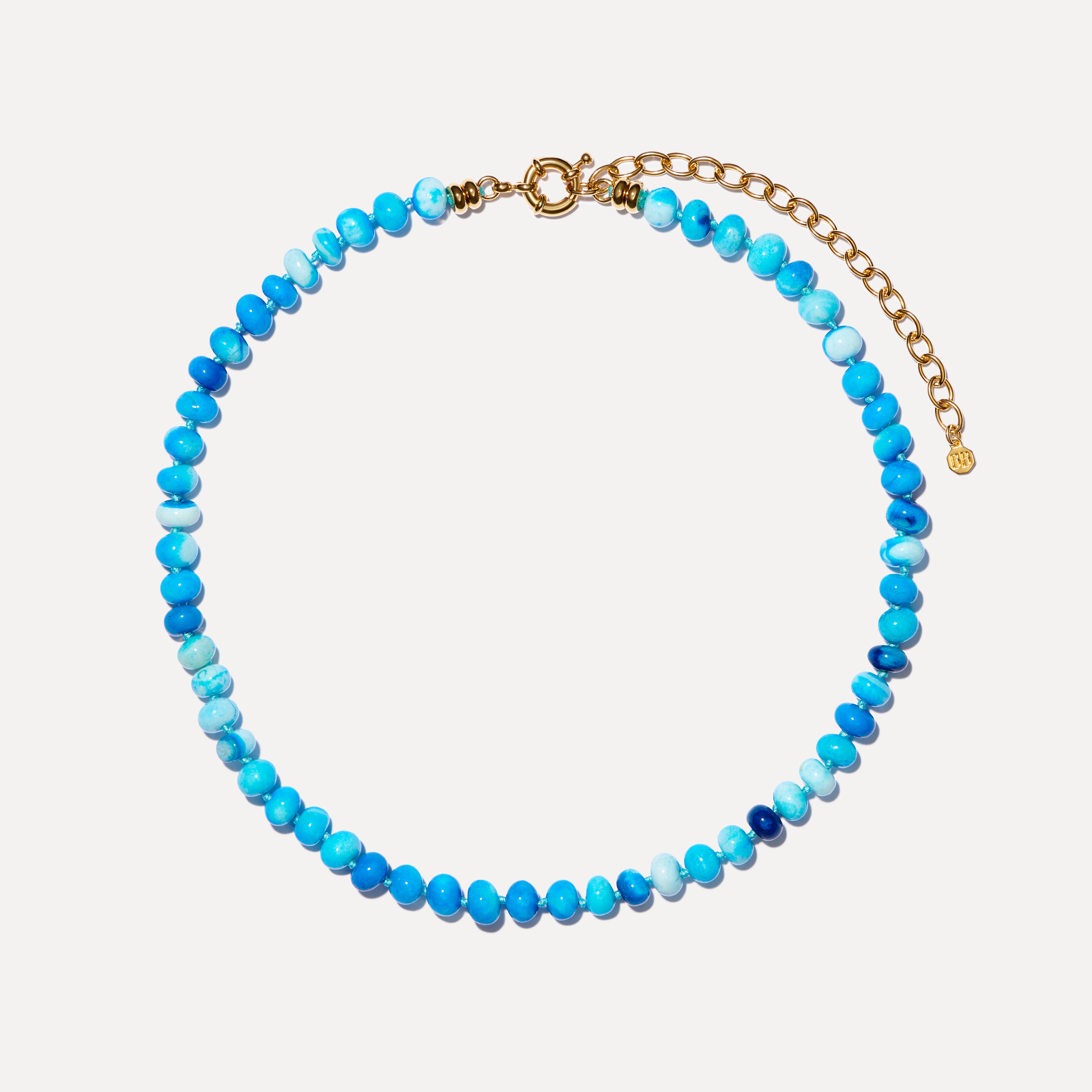 Azure Blue Opal Necklace – Bon Bon Jewellery Club