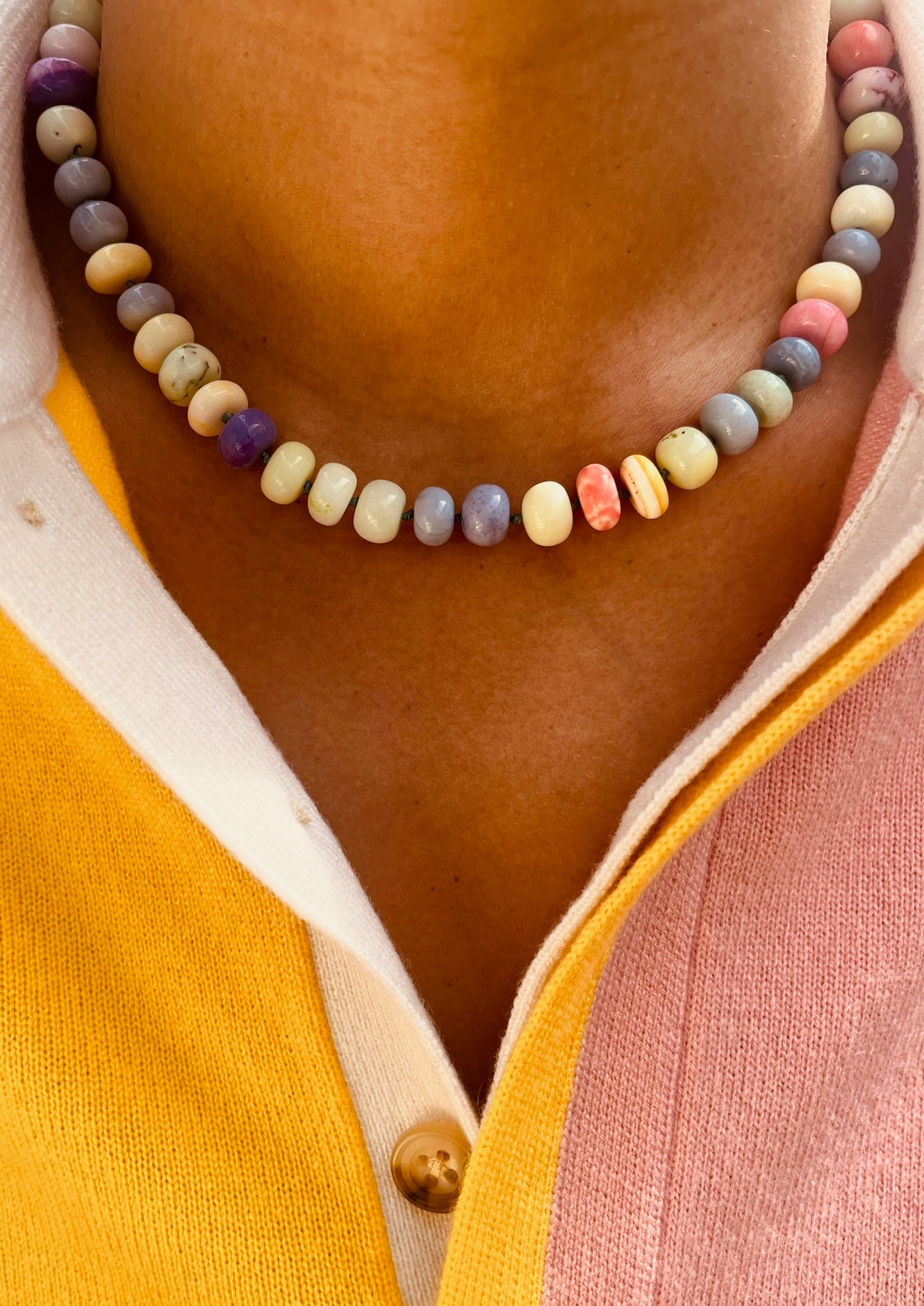 Tropical Candy Opal Necklace – Bon Bon Jewellery Club