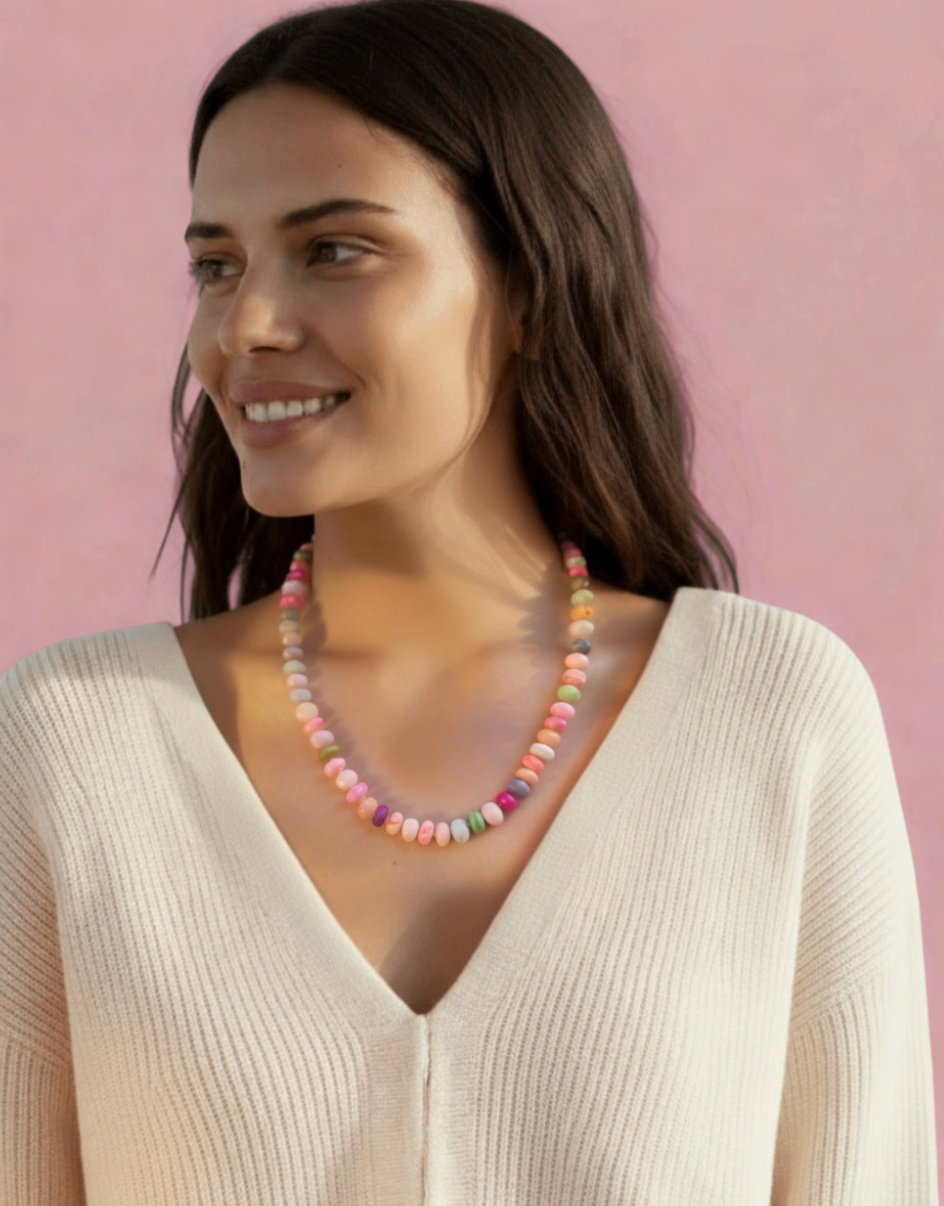 Opal Tutti Frutti Necklace – Bon Bon Jewellery Club
